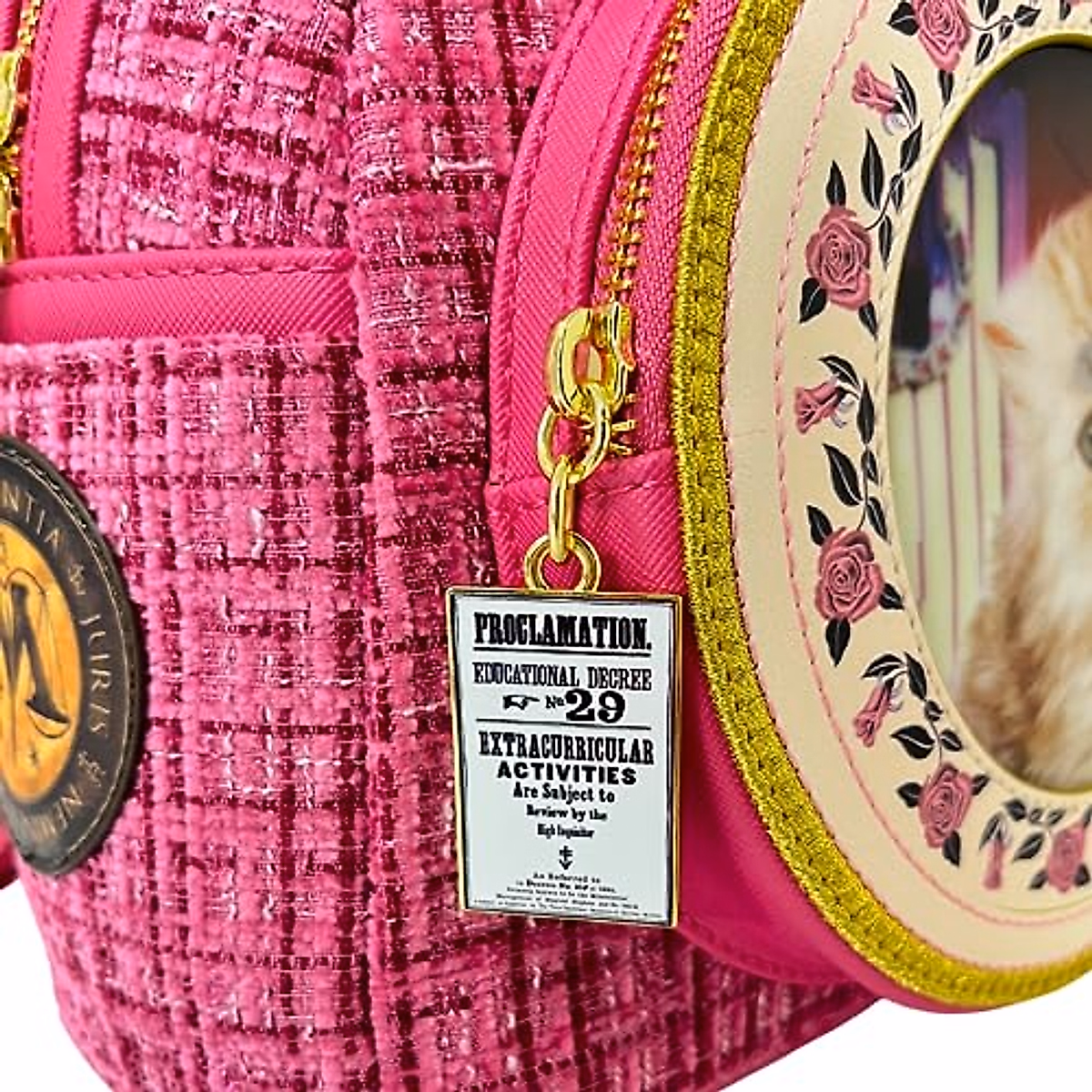 Loungefly Exclusive Harry Potter Dolores Umbridge Lenticular Double Strap Shoulder Bag
