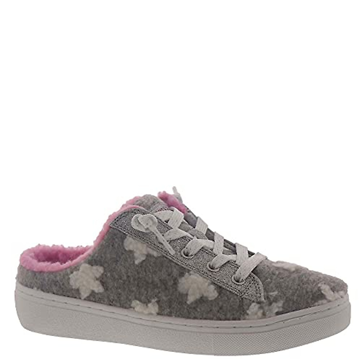 Skechers Kids Girls Street Goldie-Generation Cozy Sneaker, Grey/Pink, 2 Little Kid