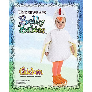 Underwraps Baby's Chicken Belly-Babies, White, Large