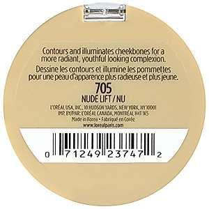 L'Oréal Paris Visible Lift Color Lift Blush, Nude Lift, 0.14 oz.