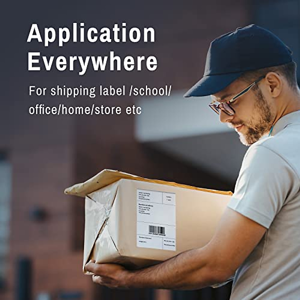 4" x 6" Shipping Labels 1744907 Internet Thermal Postage Labels Compatible for Dymo LabelWriter Thermal 4XL Strong Permanent Adhesive, 220 Labels/Roll (4 Pack)