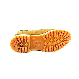 Timberland Men's 6 inch Premium Waterproof Boot, Rust Nubuck, 10