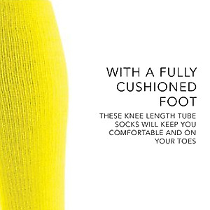 High Five Athletic Sock M Power Yellow