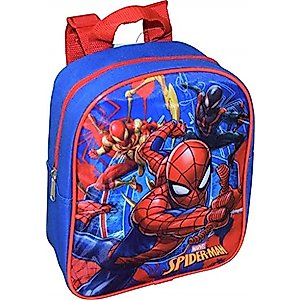 Ruz Spider-Man 10" Mini Backpack Blue-red