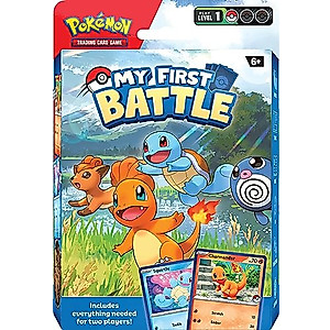 Pokémon TCG: My First Battle—Charmander and Squirtle (2 Ready-to-Play Mini Decks & Accessories)