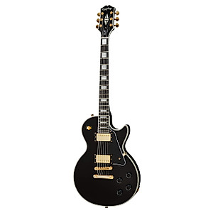 Epiphone Les Paul Custom, Ebony with Gold Hardware