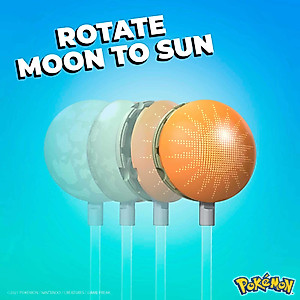 MEGA Pokémon Action Figure Building Toys, Umbreon & Espeon With 122 Pieces, 2 Poseable Characters, 4 Inches Tall, Gift Idea For Kids