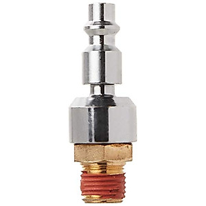 Bostitch BTFP72333 Industrial 1/4-Inch Series Swivel Plug - 1/4-Inch NPT Male Thread
