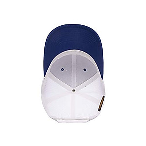 Yupoong YP Classics Retro Trucker Cap, Royal/White, OSFA