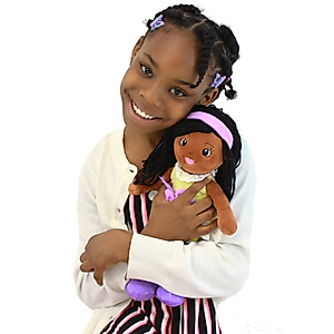 Playtime by Eimmie 14" Soft Baby Doll - Plush Rag Dolls for 2 Year Old Girls & Boys, Toddler & Infants - Kaylie - Soft Dolls for Girls - Baby First Doll - Cloth Dolls for Toddlers - Soft Plush Doll