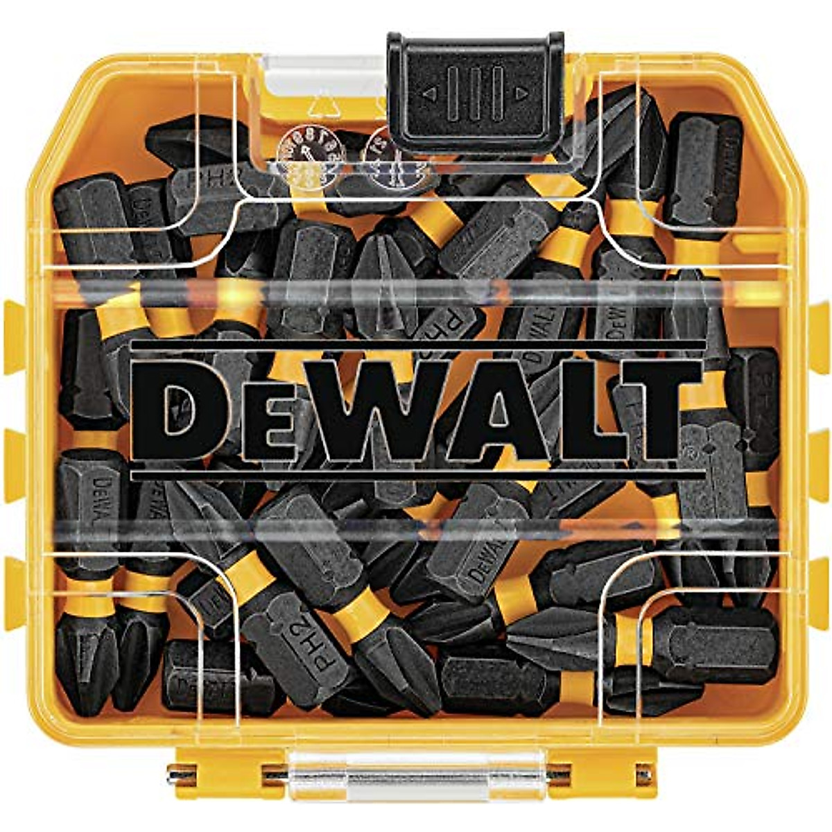 DEWALT FlexTorq Impact Driver Bit Set, Phillips, 1/4-Inch x 1-Inch, 30-Piece (DWA1PH2IR30)