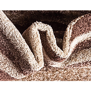 Unique Loom Autumn Collection Area Rug - Wheat (2' x 3' 1" Rectangle, Brown/ Beige)