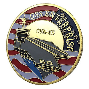 U.S. Navy USS Enterprise / CVN-65 GP Challenge Coin 1135#