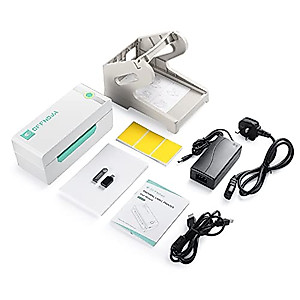 OFFNOVA Bluetooth Label Printer, 4” x 6” Thermal Label Printer for Shipping Package and Small Business, Work with iOS, Android, Mac OS, Windows and Chromebook