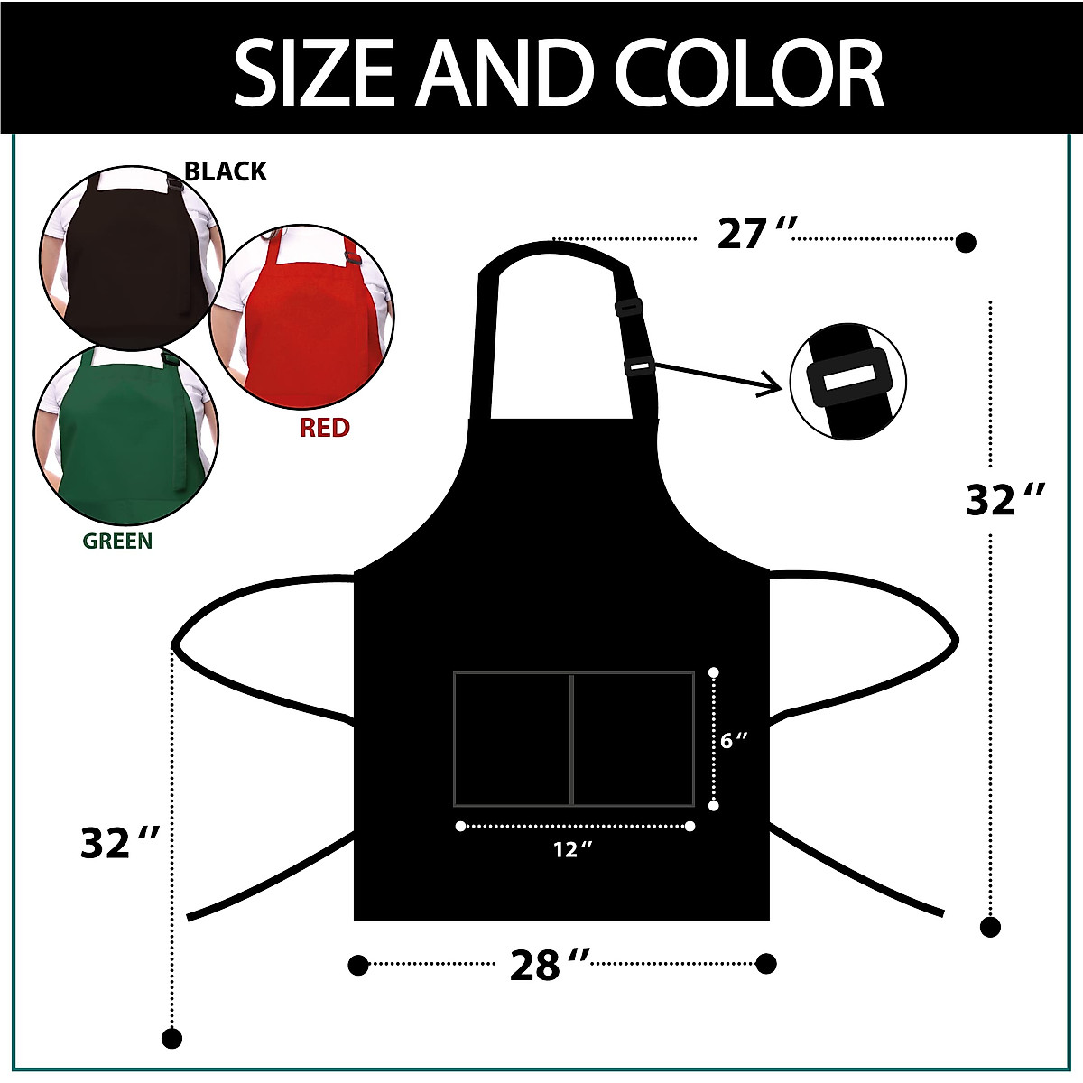 Custom Aprons for Women with Pockets, Mother Day Gift for Mom, Grandma, Personalized Kitchen Gifts for Mom, Grandma, Mother, Women, Wife, Aprons for Cooking, Unique Cute Design Aprons with Custom Name