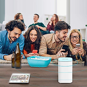 WAVLINK Mesh WiFi System, Up to 5,000 sq.ft Coverage, 3000Mbps Tri-Band Mesh WiFi Router,Replaces WiFi Router and Extender, 3 Gigabit Ports per Unit,USB Port