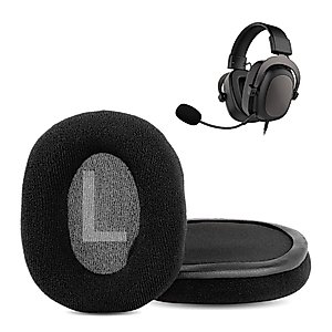 XRHTONG Soft Fabric Replacement Earpads Compatible with Havit H2002D h2002d Headphone Ear Pads Cushion(Soft Fabric/High Density Foam)