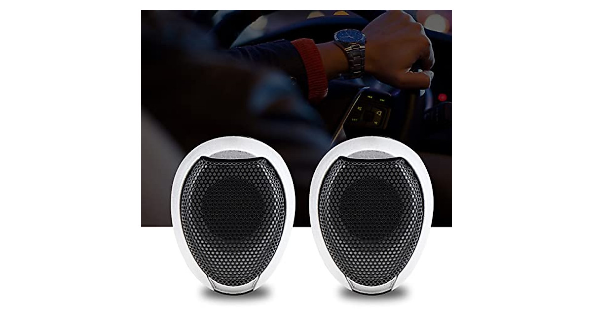 DriSentri Car Tweeters 1000W Mini Dome Speakers for Car Audio