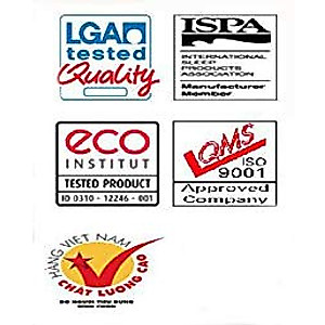 Cotton Covered Vytex 100% Natural Latex Topper Firm Collection The Only Virtually Allergy Free Latex 1" Inch - Firm Queen Size 1" Inch