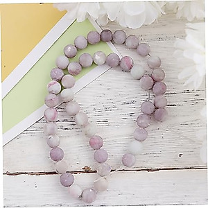 COHEALI 1 String Gemstone Bead Bracelet Loose Gemstones Round Beads Jewelery for Girl Bracelet Making Kit for Girl DIY Accessories Chokers for Jewelry Making Stone Beads Spacer Beads