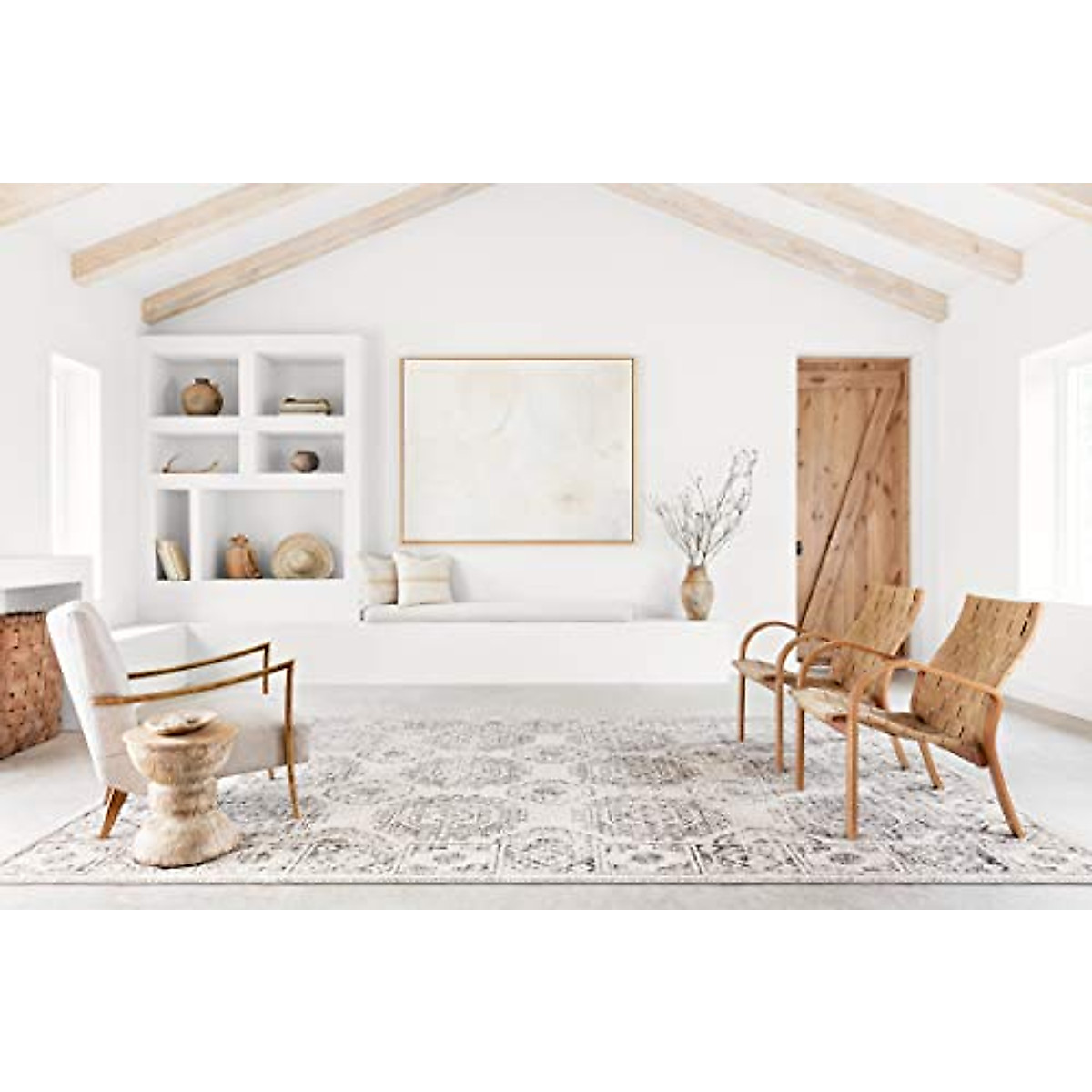 Loloi Joaquin JOA-03 Area Rugs, 7'-10" x 10'-10", ivory