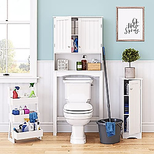 RiverRidge 3-Shelf Storage Caddy, White