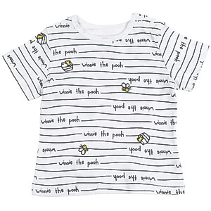 Disney Winnie the Pooh Baby Boys 3 Piece Outfit Set: Overalls T-Shirt Hat 12 Months