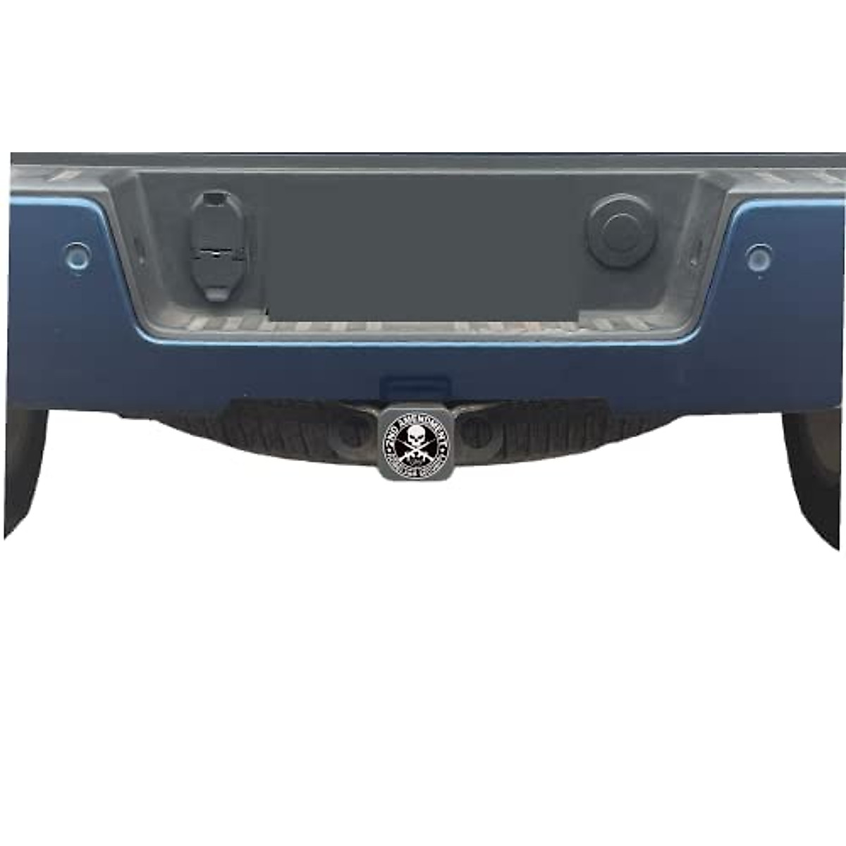 2nd Amendment Rubber Receiver Tube Hitch Plug. Truck Trailer Hitch Cover Plug Insert Fits 2" Receivers. Fits 2 inch Receiver Level 3 4 5 Ford GMC Toyota Jeep Dodge Chevy (2" Receiver Plug)