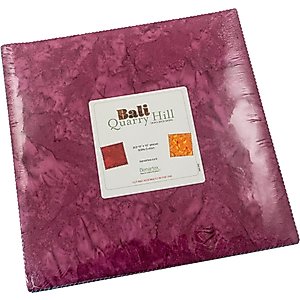 Bali Batik Quarry Hill 10X10 Pack 42 10-inch Squares Layer Cake Benartex, Assorted (QUA10PK)