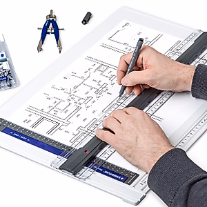 Staedtler Drafting Table Drawing Board, White (661 20 A3)