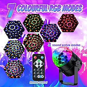 KUNHAK LED Ball Light,Rechargeable Bike Lights, Ultra Bright Bicycle Lights for Night Riding, Road Mountain Bike Accessories for Kids Adults