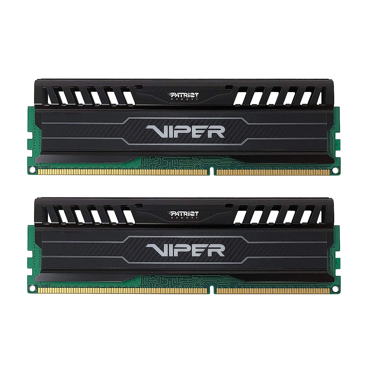 Patriot Viper 3 DDR3 RAM 16GB (2X8GB) 1866MHz CL10 1.5v UDIMM Desktop Gaming Memory Kit Compatible with XMP - PV316G186C0K