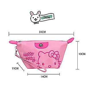 Kerr's Choice Cosmetic Bag Makeup Bag Kitty Cat Toiletry Bag Makeup Pouch Kitty Gift