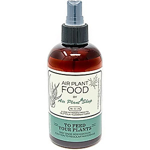 Air Plants Fertilizer in fine Mist Spray Bottle – Plant Food for Tillandsia - Monthly use for Growth of House Plants (1 Pack - 8 OZ)