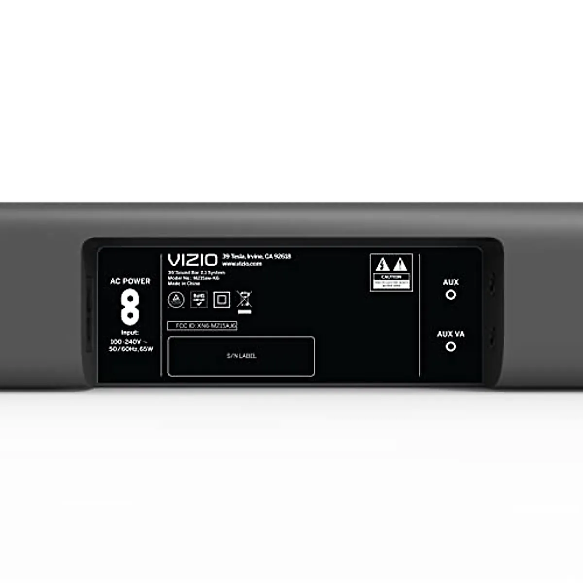 VIZIO M-Series 2.1 Immersive Sound Bar with 5 High-Performance Speakers, Dolby Atmos, DTS:X, Wireless Subwoofer and Alexa Compatibility, M215aw-K6, 2023 Model