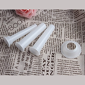 Ximimark 1 PCS Food Grade Quality Meat Grinder Filling Meat Tube Sausage Tube Grinder Plastic Accessories Sausage Funnel Sausage Nozzle