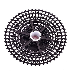 Unisex – Adult's MTB 12 Speed 11-52T Cassette Black Ultralight Bicycle Flywheel 12t Bike Freewheel Parts Mountain,1212Speed11-52T