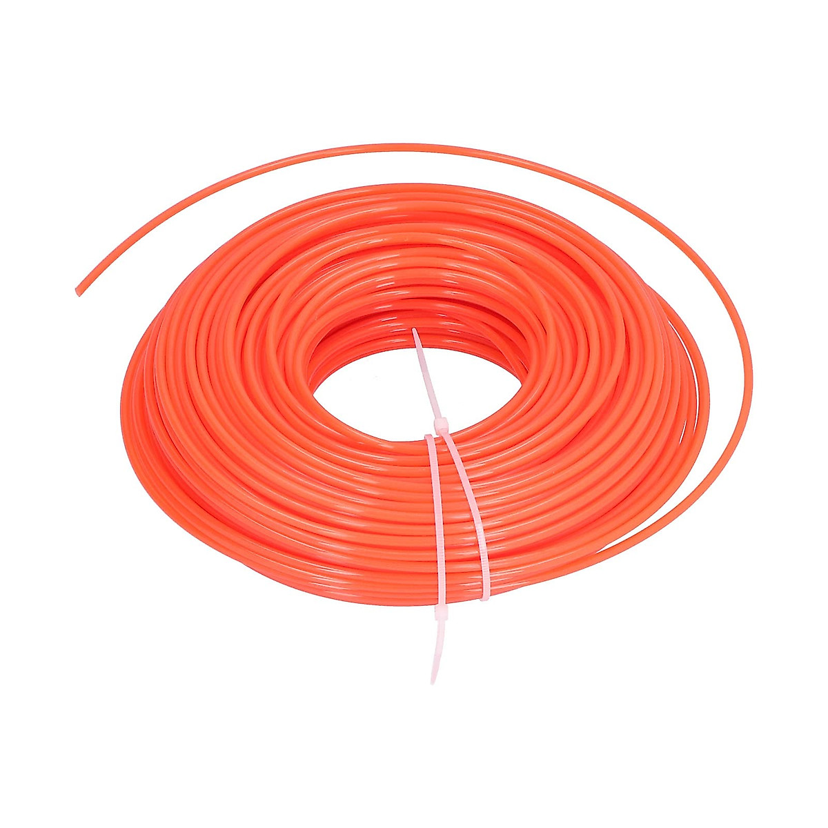 jerss Trimmer Line 3Mm Round Wire Brush Accessory 50M Cutting Machine Grass Cord Wire Brush Cutter Nylon Rope for Orange Sawing Machine Circular Attachments