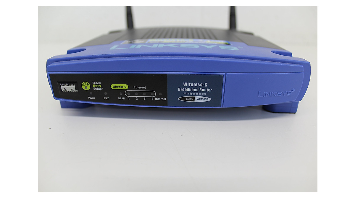 Cisco-Linksys WRT54GS Wireless-G Broadband Router with SpeedBooster — 🛍 ...