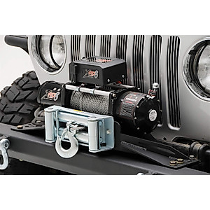 Smittybilt Winch Plate (Black) - 2802