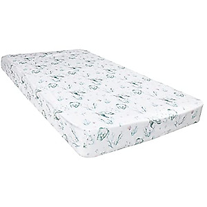 3PCS Crib Bedding Set Baby Minky Blanket Nursery Bed Skirt Set for Baby Girls & Boys(Green sea Turtle，3pc Set)