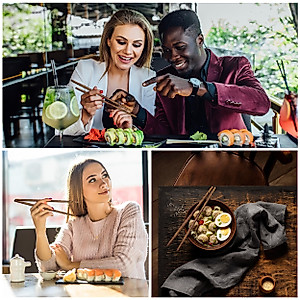 Coconut Wood Handcrafted Sustainable ECO Chopsticks set of 10