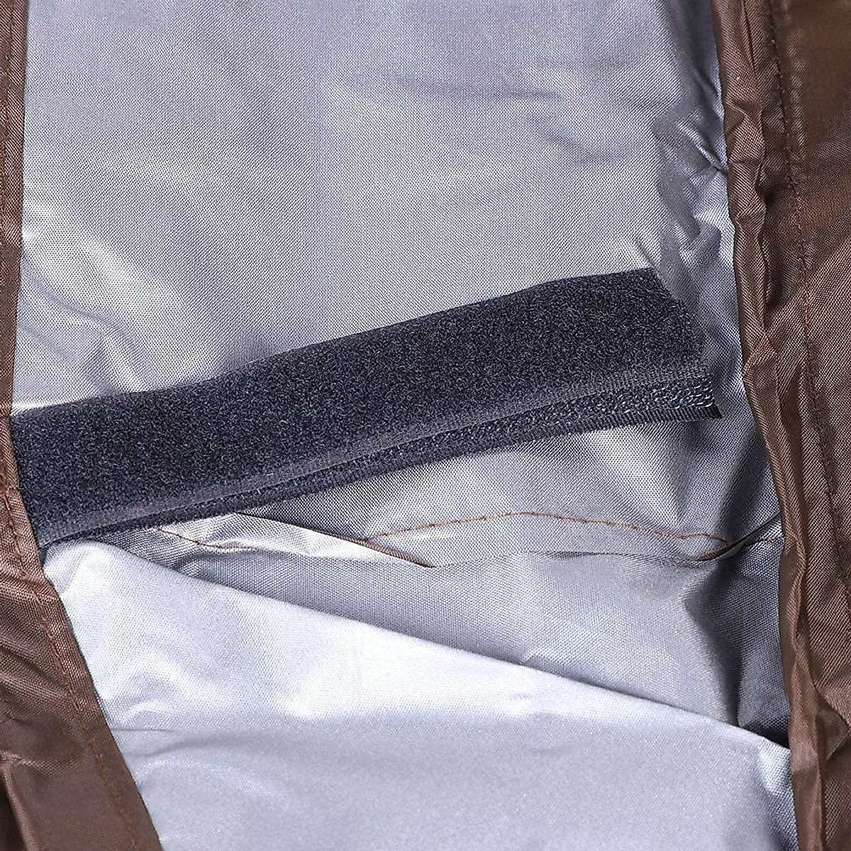 Patio Furniture Cover, Outdoor Chaise Lounge Covers Lightweight Patio Chair Lounge Cover for Outdoor Patio Garden Furniture(Coffee)