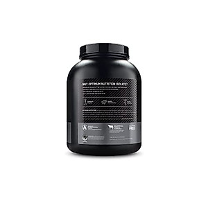 Optimum Nutrition Whey Protein Isolate, Chocolate Shake Flavor, 5.02 Pound, (1066459)