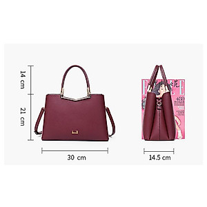 Women's shoulder bags, leather bags and handbags, women's shoulder straps, handbags, large cross-body bags