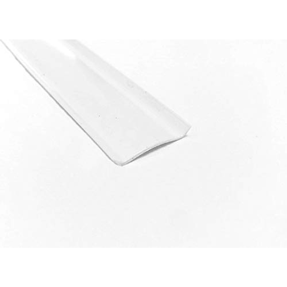 QPN White Vinyl 5/8" Insert Molding Trim Screw Cover RV Camper Travel Trailer (35 ft, White)
