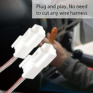 RED WOLF Car Dash Tweeter Speaker Wire Harness Connector Replacement for JBL 2021-2023 Toyota Tacoma, 2008-2013 Toyota Highlander Hybrid, 2006-2011 Rav4, 2004-2009 Prius, 2005-2012 Avalon