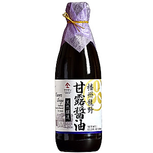 Soy Sauce Double Brewed Vintage 1000 Days Aged, Japanese Artisanal Handmade, Naturally Brewed, No Additives, Non-GMO, Made in Japan(360ml)【YAMASAN】