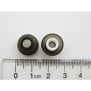 8 Medium (M) Ergonomical Comfort Replacement Set Earbuds Eartips Compatible with Sennheiser IE Series, CX Series, CXC Series, CXL Series, OCX Series, and MM Series In Ear Earphone Headsets