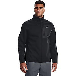 Under Armour Men's ColdGear Infrared Shield 2.0 Soft Shell, (001) Black / / Pitch Gray, Large